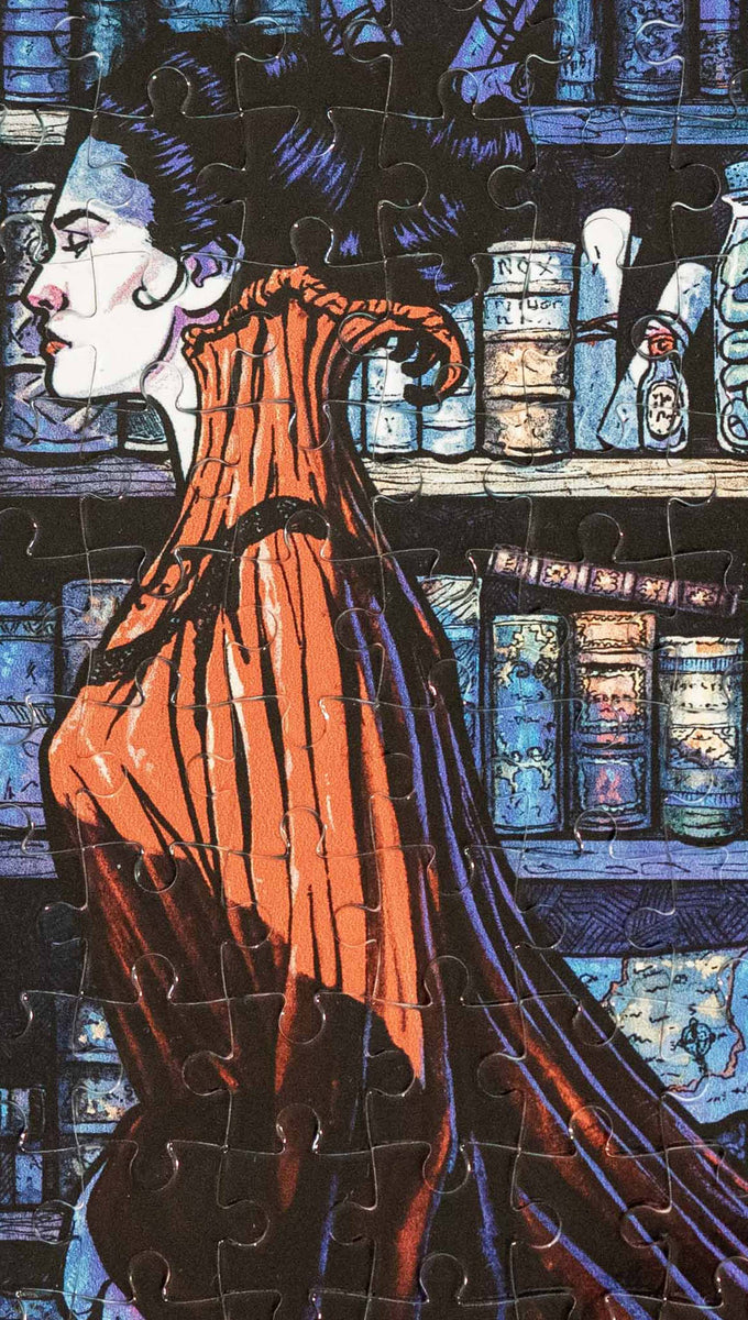 Gothic Vampire by Scott Christian Sava - 252 Piece Jigsaw Puzzle ...