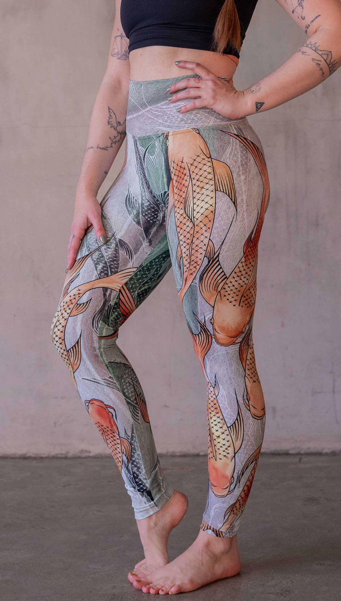 Koi Fish - Eagle Rock WERKSHOP® Athleisure Leggings